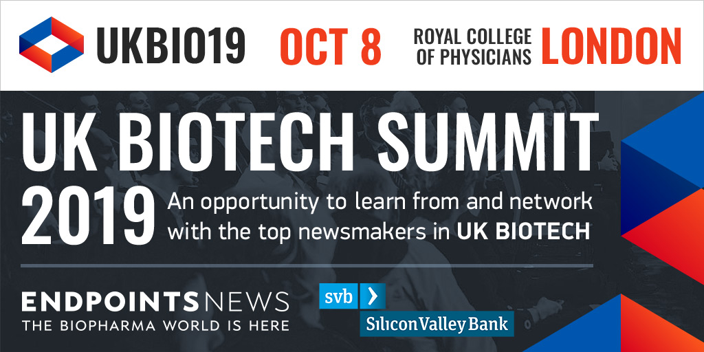 The UK Biopharma Research & Development Summit 2019 by Endpoints News ...